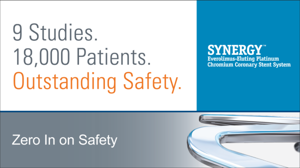 Low Stent Thrombosis Rates with Bioabsorbable Polymer – SYNERGY Stent ...