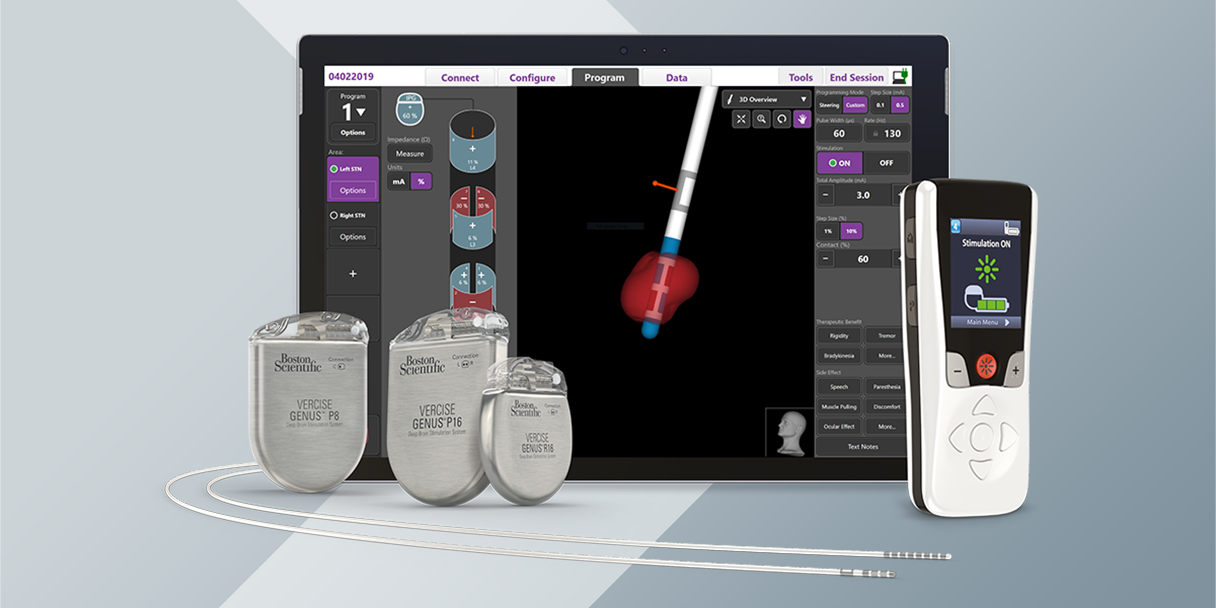 IPG/Implantable Pulse Generator - Vercise Genus DBS - Boston Scientific
