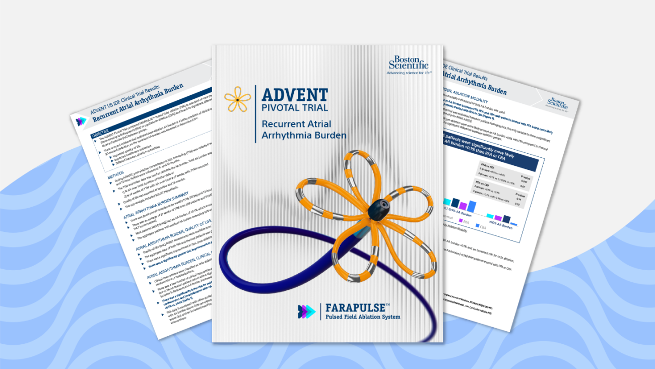 FARAPULSE PFA - Advent Trial - Boston Scientific
