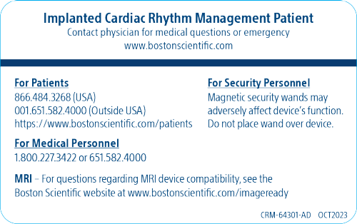 Traveling with a defibrillator - Boston Scientific