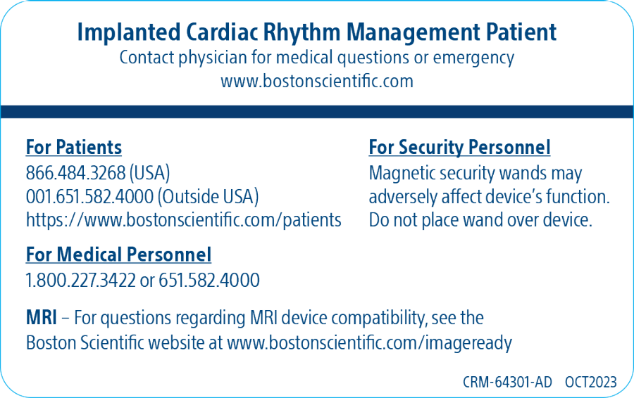 Recovering from your procedure - Boston Scientific